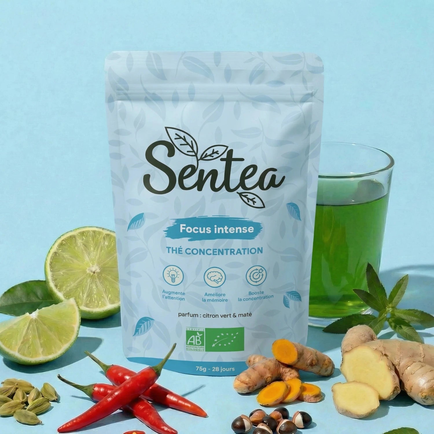 Focus intense | Thé concentration – Sentea